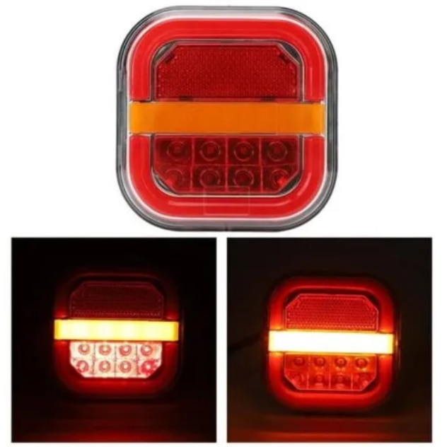 Set 2 Stopuri Auto LED Spate, Universale, pentru Remorca, Camion si ...