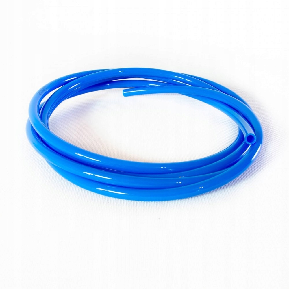 Furtun poliuretanic 10x6,5 mm, albastru, 1 m, rezistent la temperaturi ...