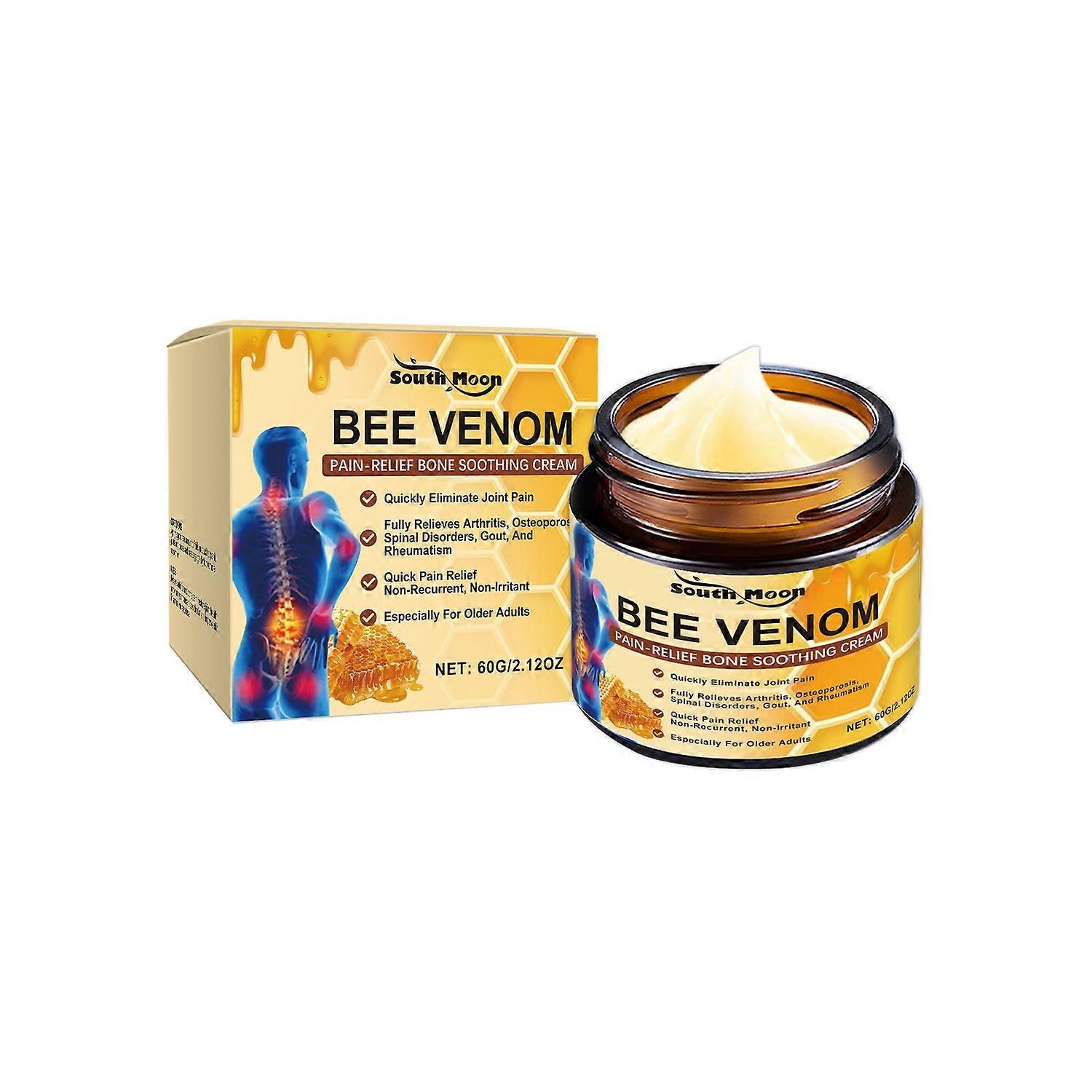 Crema pentru articulatii cu venin de albine, South Moon, 60g, efect ...