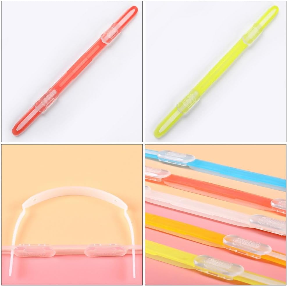 Set 50 Clipsuri Documente Xyedyaup, Plastic, 20x1 CM, Rezistente la ...