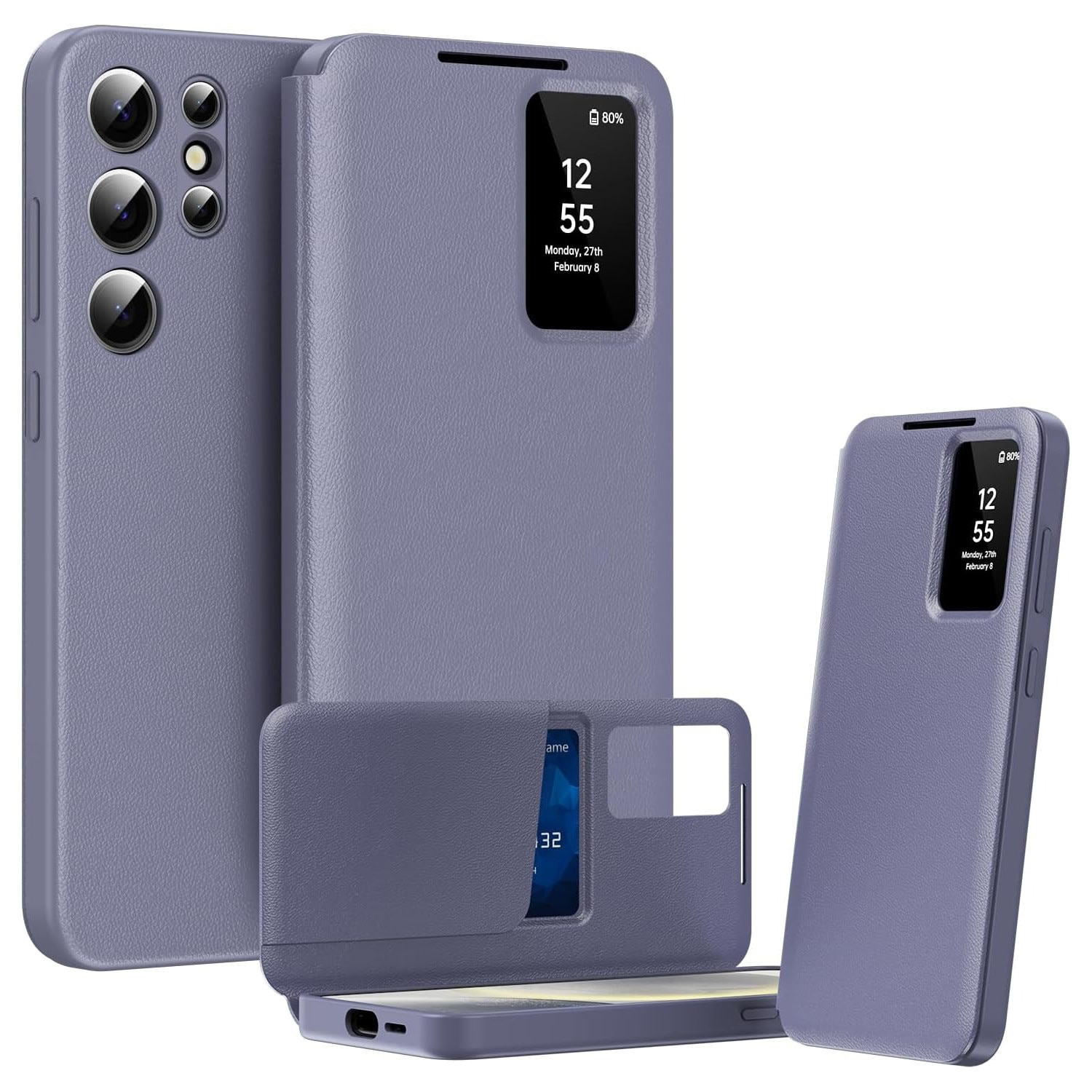 Tok Samsung Galaxy S25 Ultra FlipSmart DaDen®, Smart View funkció ...