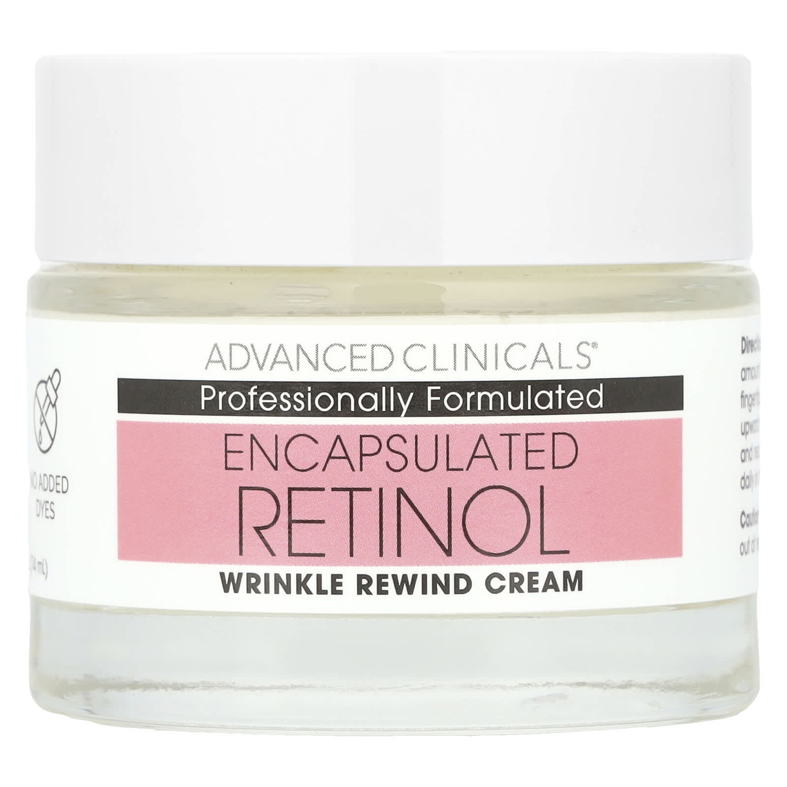 Crema de fata, Advanced Clinicals, retinol, 74 ml, pentru ten mixt ...