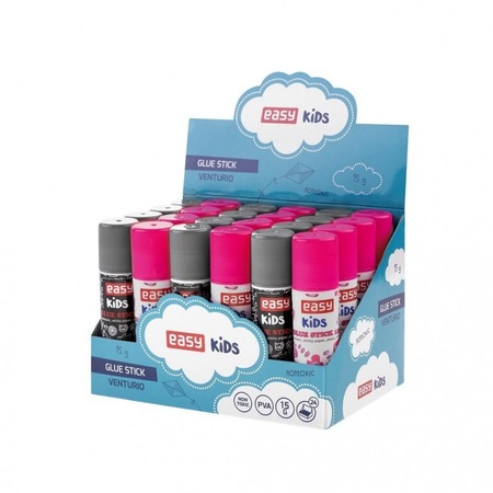 Lipici 15g, set 24 buc, Easy Stationery, plastic - eMAG.ro