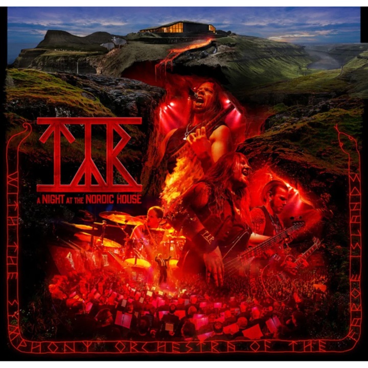 Tyr: A Night At The Nordic House - Set 2CD+DVD, Hard 'n' Heavy, plastic ...