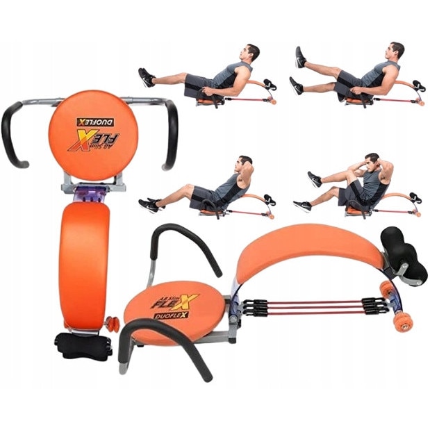 Banca de antrenament Ab Slim Flex pentru muschii abdomenului, compacta ...