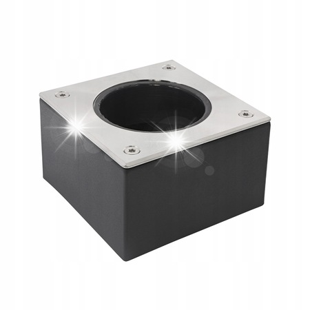 Spot BOX 100, In-Lite, неръждаема стомана, 10x10x6 см - eMAG.bg
