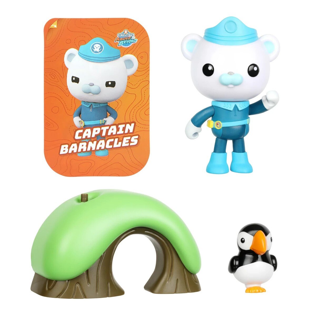 Figurina Hasbro Octonauts Capitanul Barnacles, detalii realiste, 10cm ...
