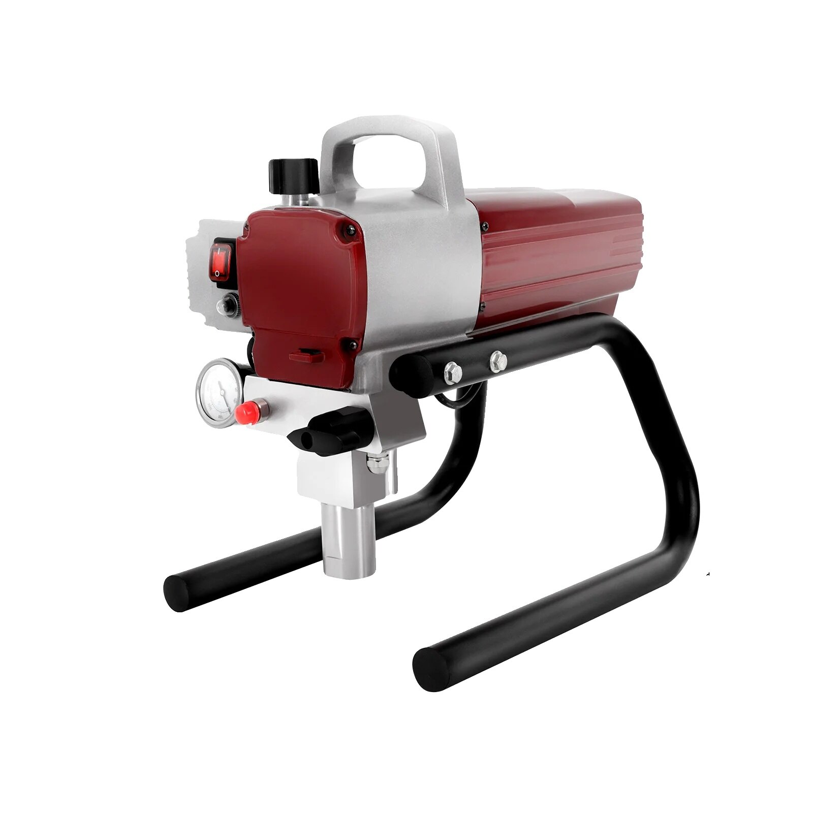 Pistol de vopsit electric, eficienta ridicata, aplicare uniforma, rosu ...
