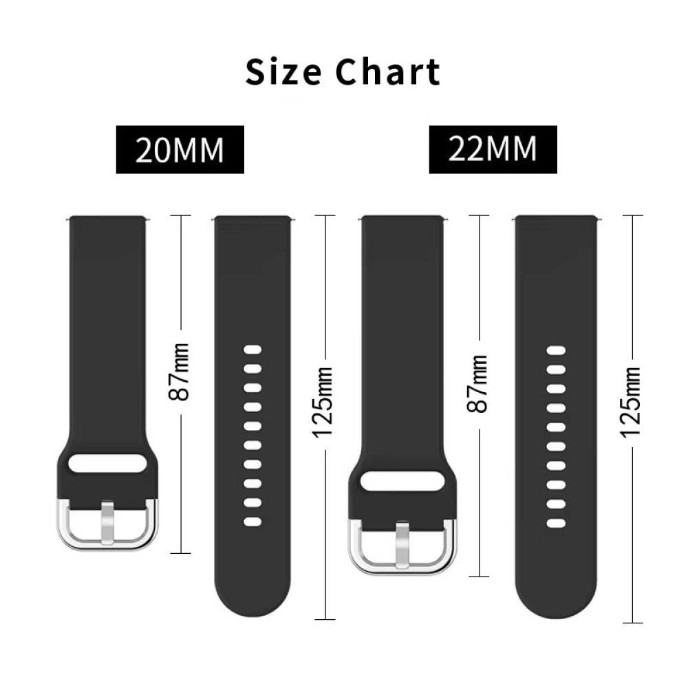 Каишка за Huawei Watch GT2 / GT3 42mm, Samsung Galaxy Watch 4 / 5 / 6 ...