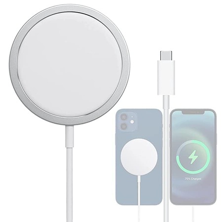 Incarcator Wireless MagSafe, ZGGZERG, Universal, Fast-Charging 15W, Cu ...