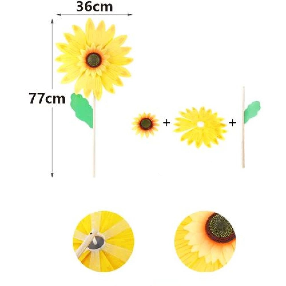 Mini morisca de gradina – floarea-soarelui – 36x77cm - eMAG.ro