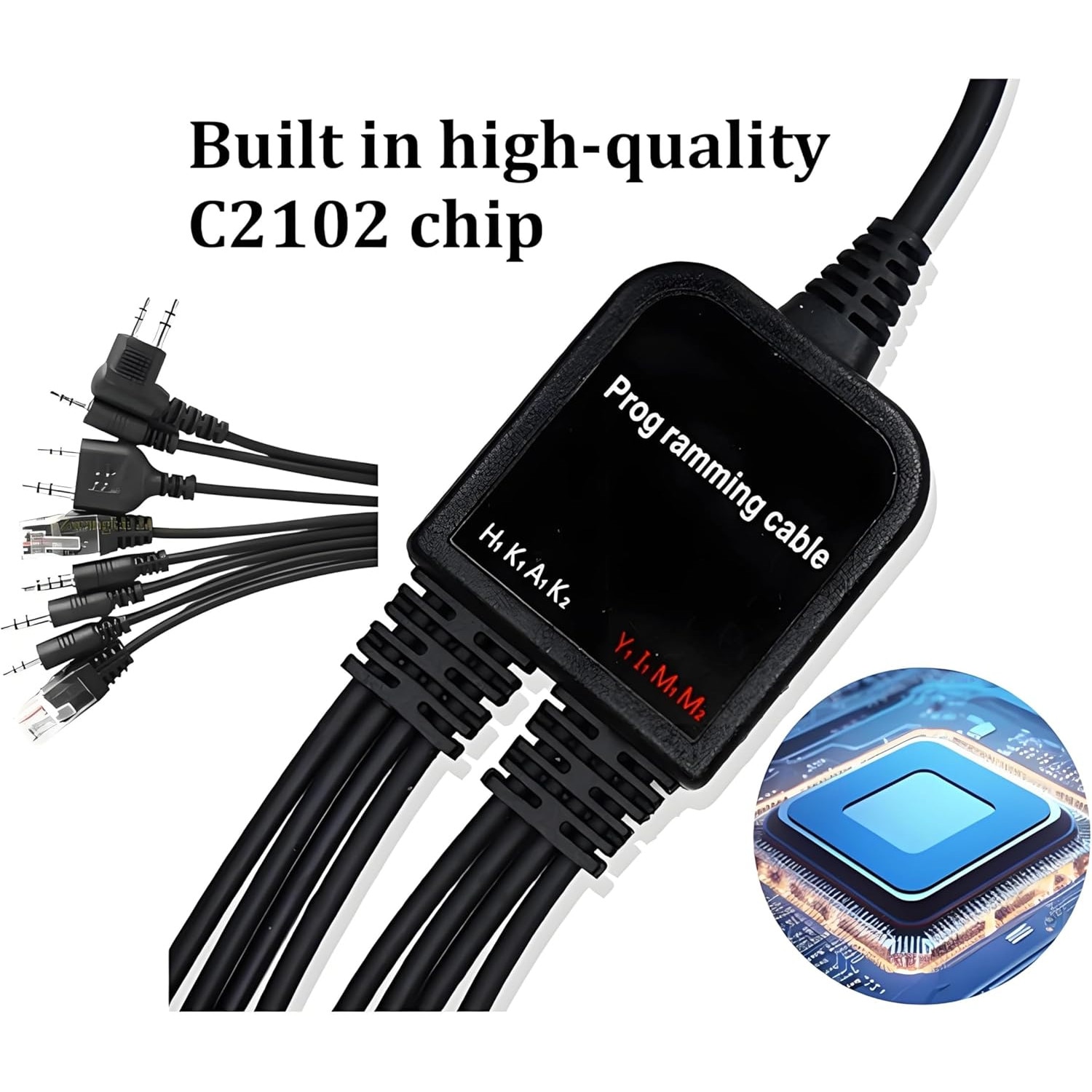 Cablu programare USB, PsAyl, cu 8 adaptoare diferite, pentru statii ...