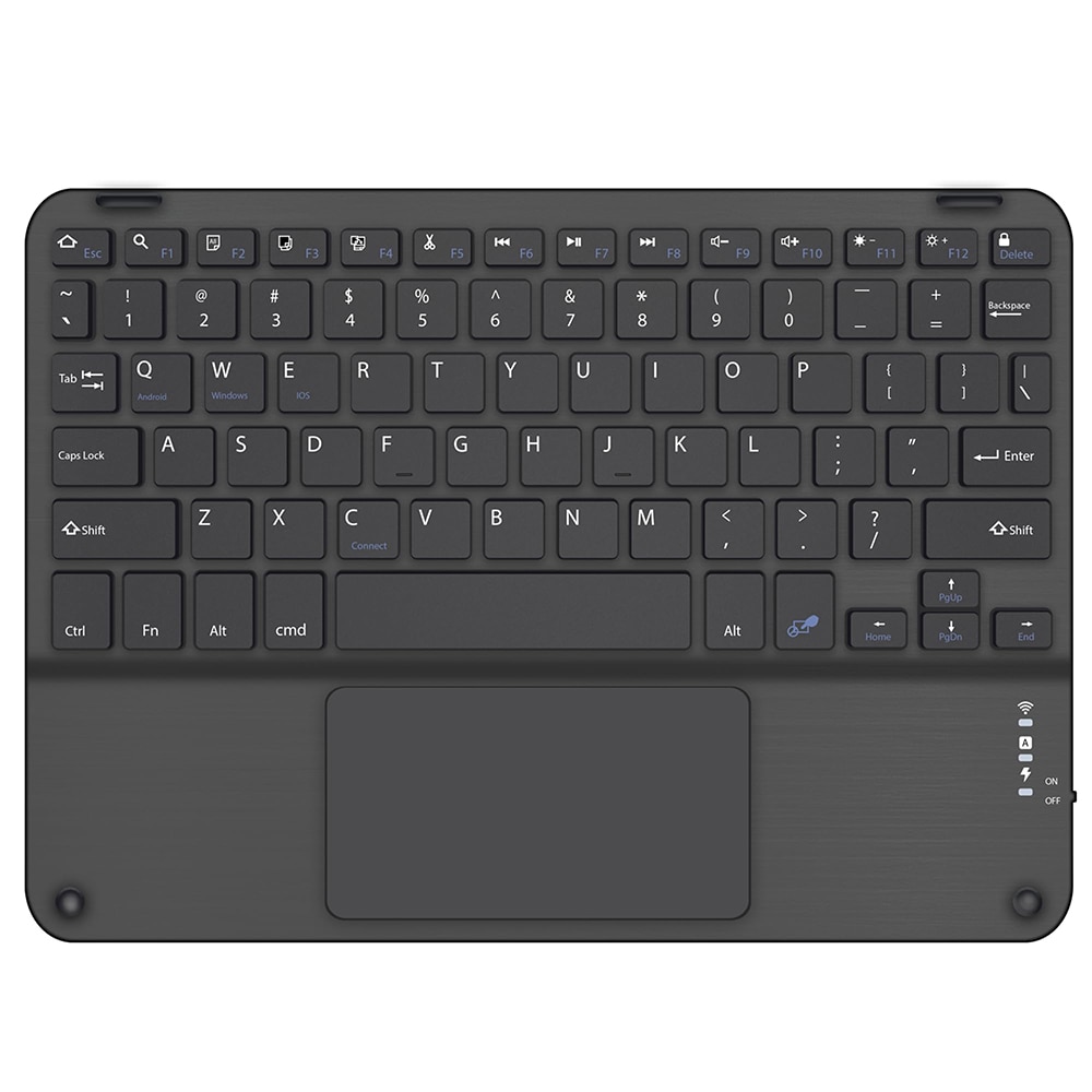 Tastatura Bluetooth Touchpad Pentru Android/iOS/Windows, Redkid, 10 ...