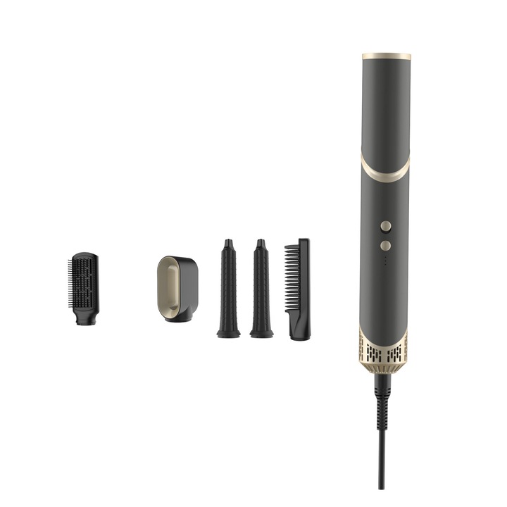 Ryaca 5 az 1-ben multifunkciós hajformázó kefe, BLDC motor 110 000 ...