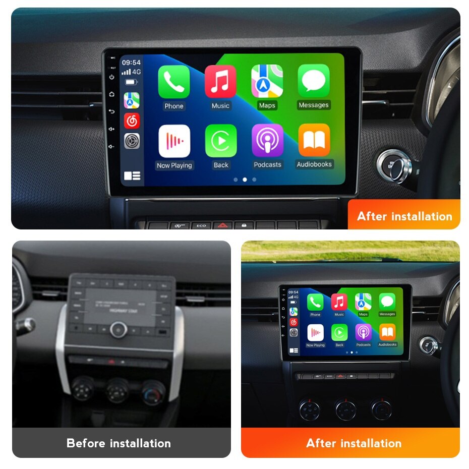 Navigatie Renault Zoe (2019+) cu Android, 6GB RAM, 128GB ROM, Ecran ...
