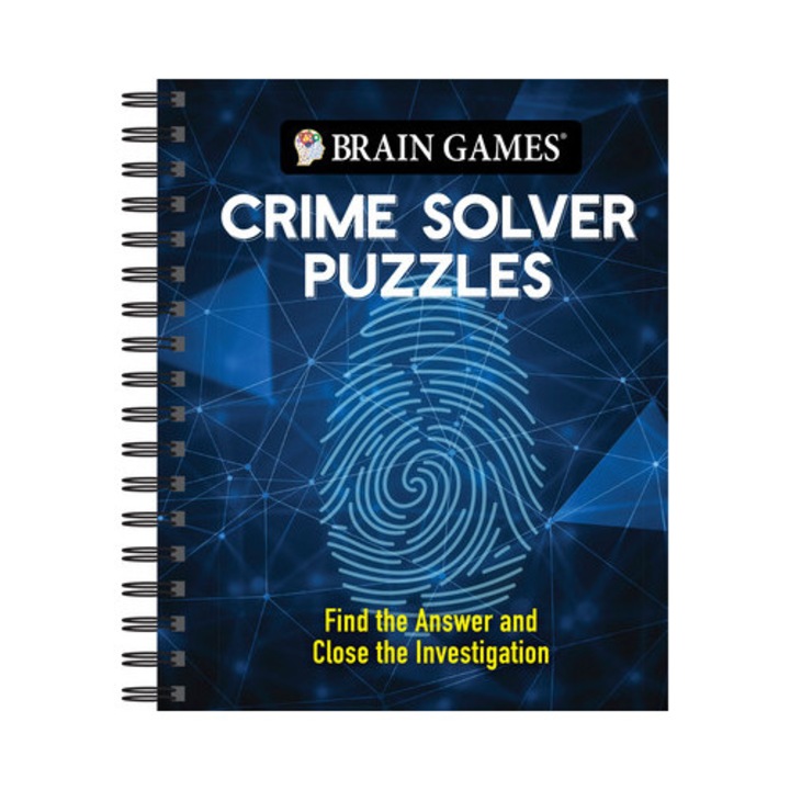 Brain Games - Crime Solver Puzzles Quick-Witted Detective Challenges ...