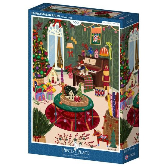 Pieces & Peace 500 db-os puzzle - Christmas in Paris (0255) - eMAG.hu