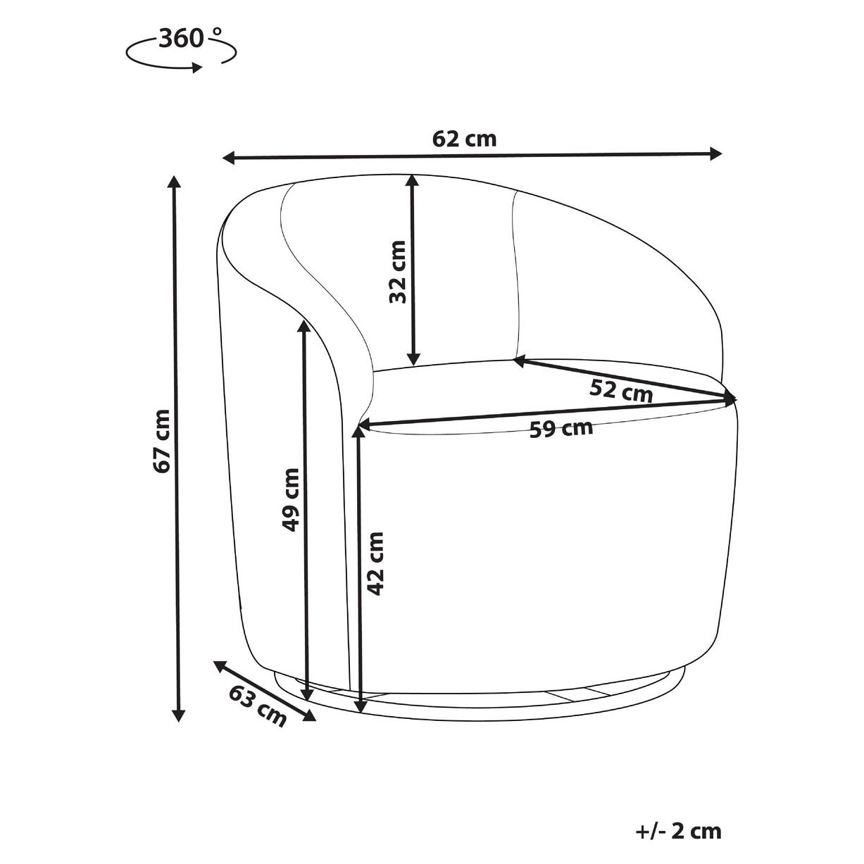 Forgófotel Davik Buklé Pasztellrózsaszín - eMAG.hu