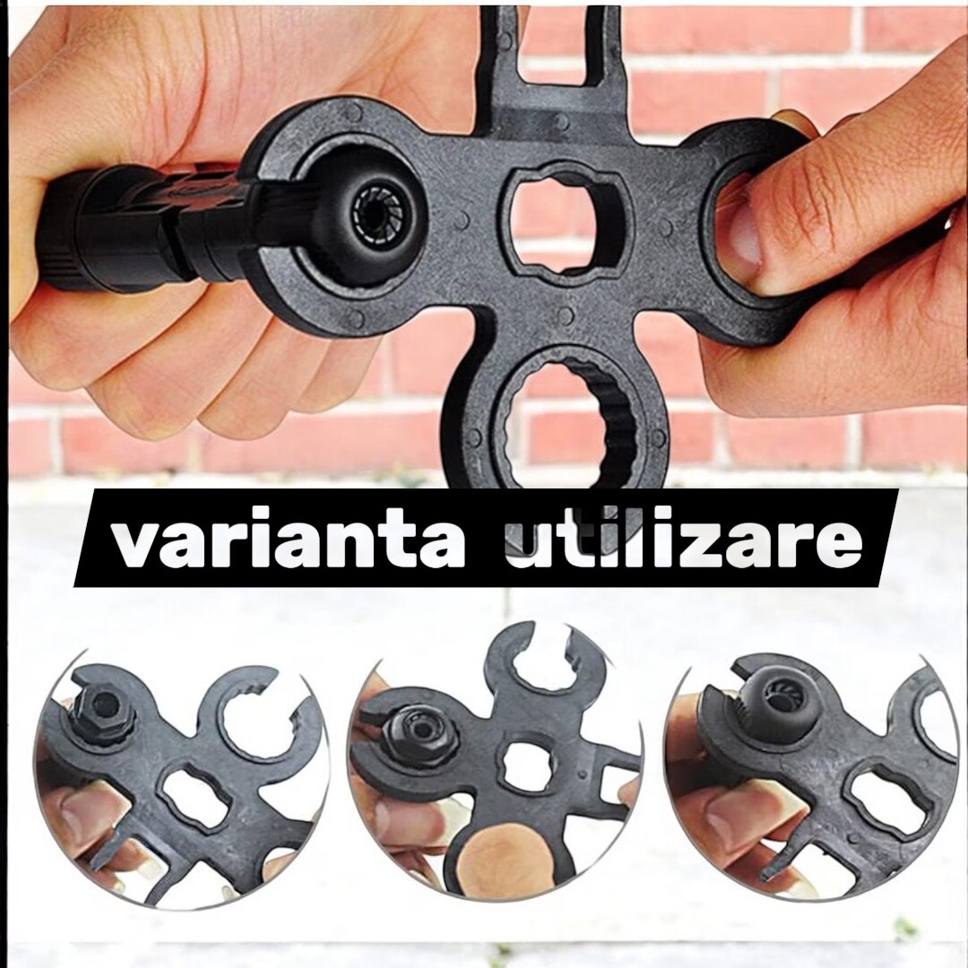 Set 2 chei montaj conectori solar, tip MC4/H4/NP4, plastic, negru ...