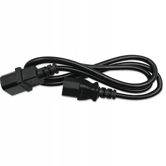 Cablu Alimentare Qoltec 50459 IEC C13-C14 pentru Monitor PC, UPS ...
