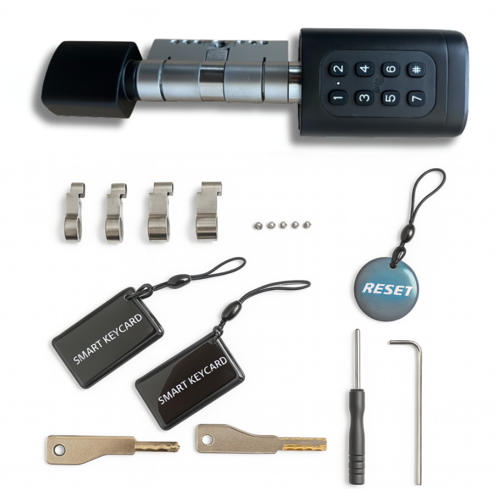 Incuietoare electronica, Spreest, V1, 100 amprente, 50 coduri PIN ...