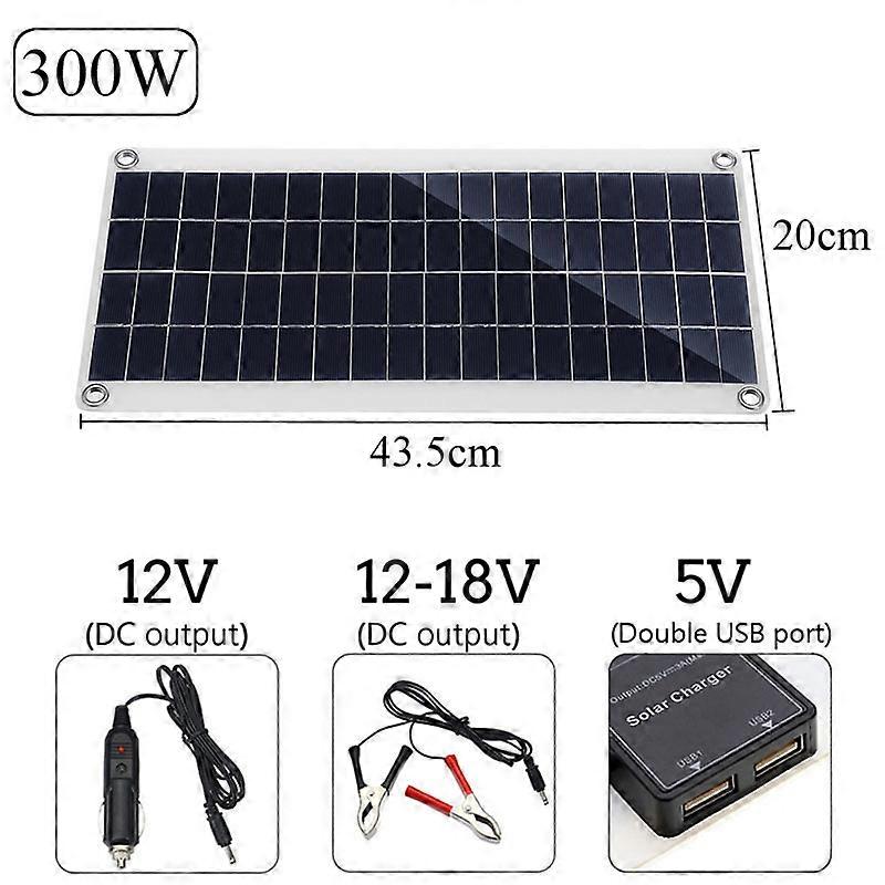 Panou solar flexibil 300W, 12V, material durabil, impermeabil, pentru ...
