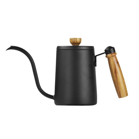 Ceainic pentru cafea din inox 304, gat de lebada cu capac si gura ...