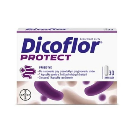 Dicoflor Protect, supliment alimentar, 30 capsule, probiotice, pentru ...