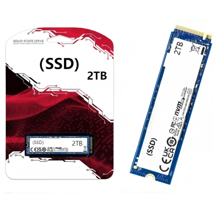 Unitate SSD KENSUI NV2 2TB, PCIe 4.0 NVMe, M.2. - eMAG.ro