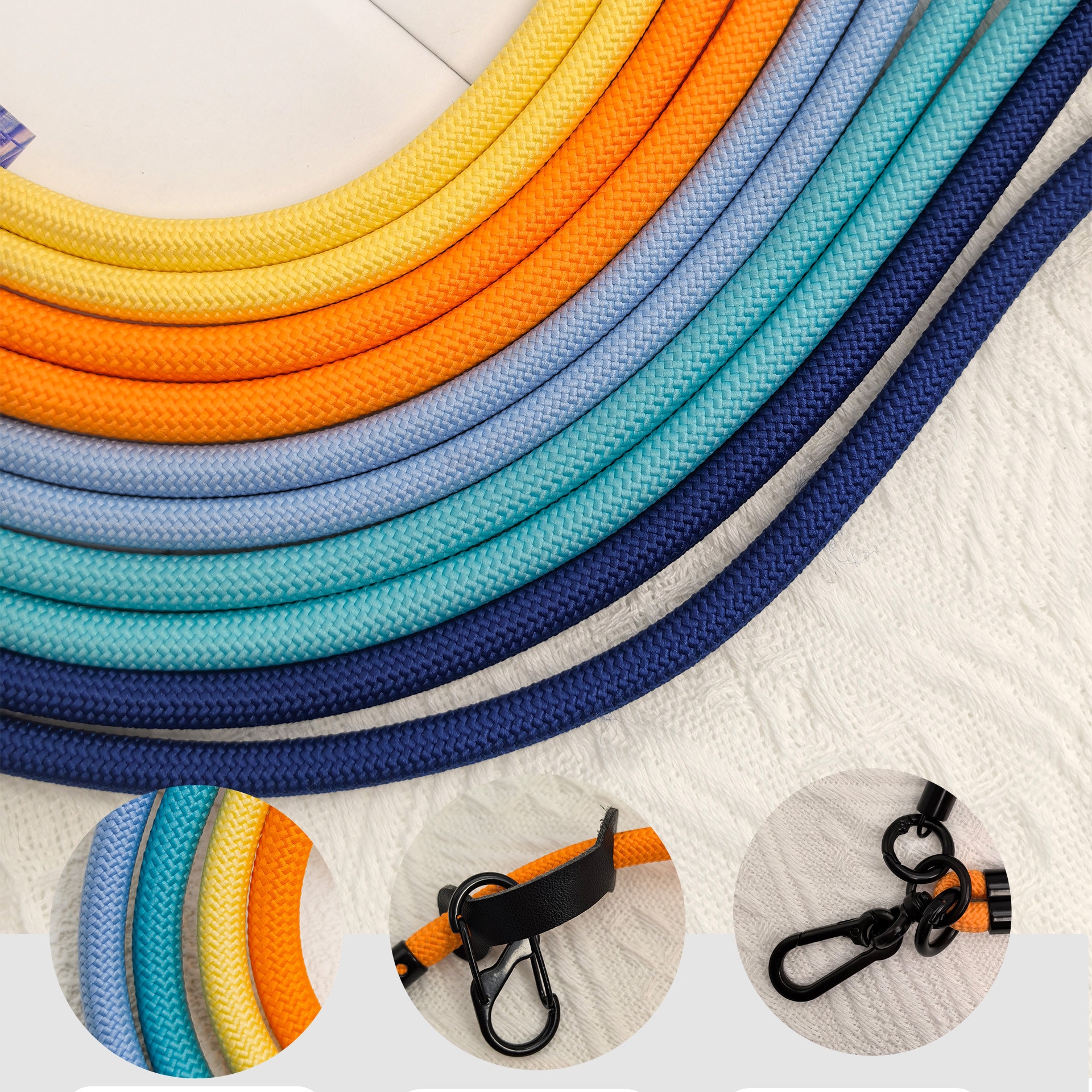 Cordon pentru telefon, tip incheietura, 30cm, inchizatoare metalica ...