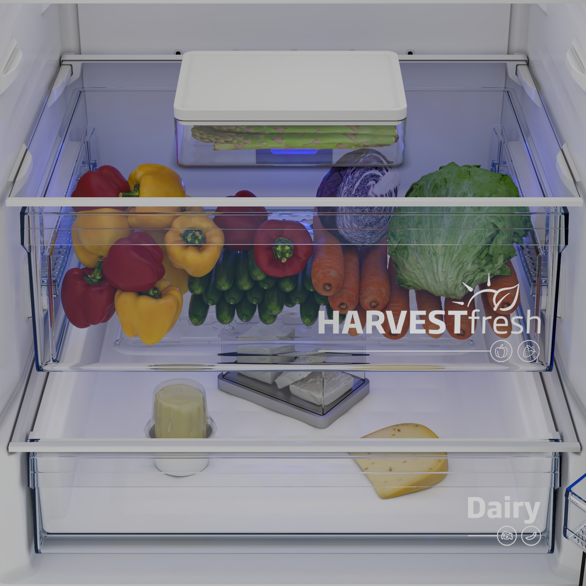 Combina frigorifica Beko B7RCNE566HXB1, 490 l, No Frost, Clasa C ...