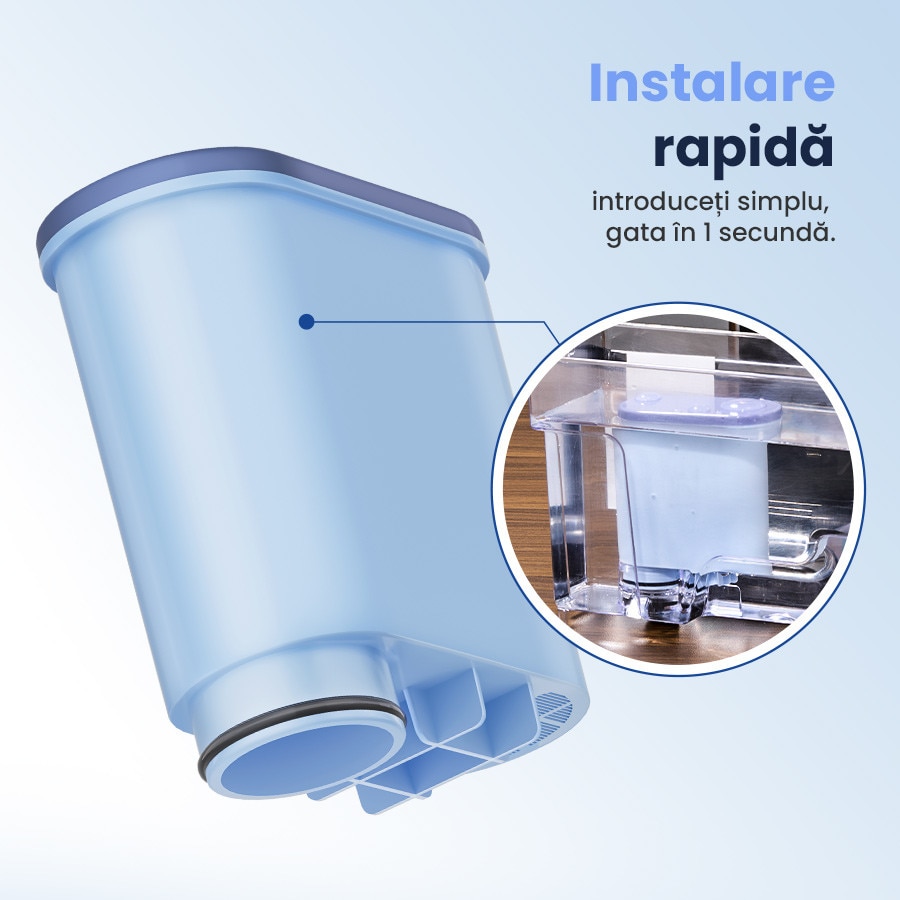 Set 6 filtre de apa pentru Philips Saeco, Mutital, inlocuitor AquaClean ...