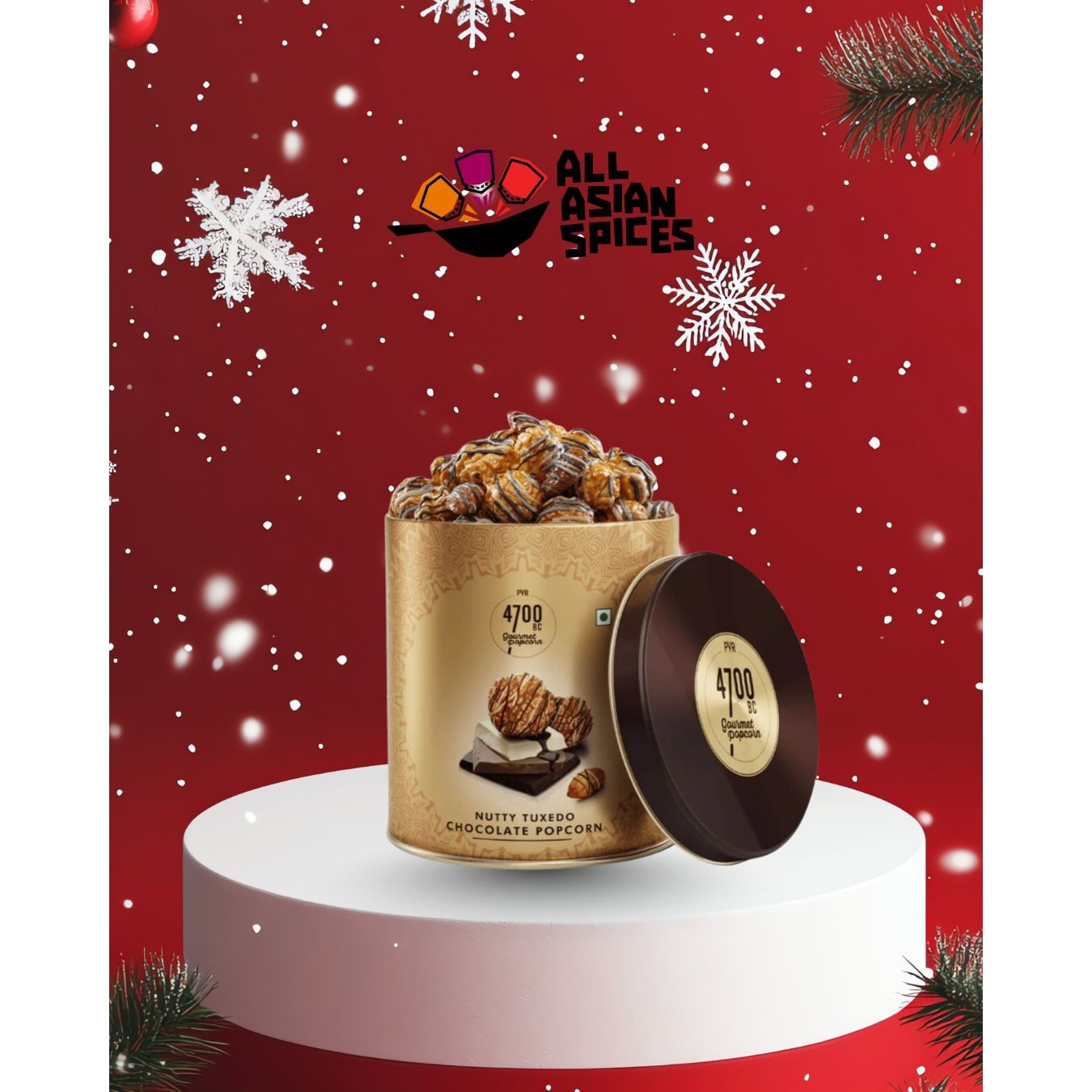 4700 BC Popcorn Gourmet, Ciocolata Tuxedo cu Nuci, 150g - eMAG.ro