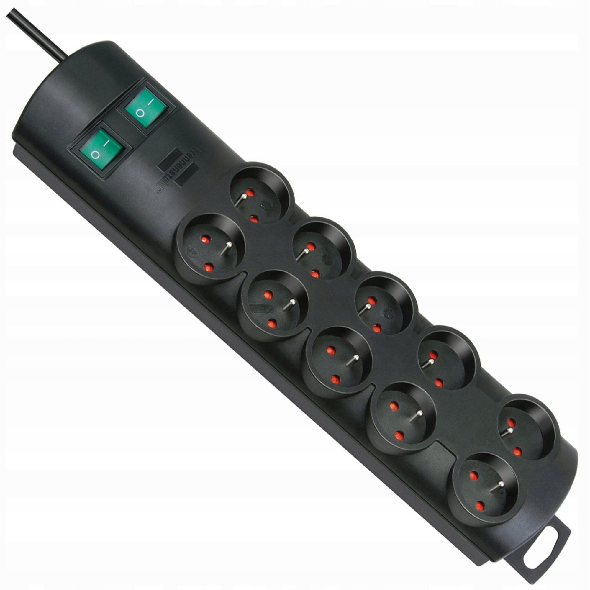 Prelungitor cu protecție la supratensiune, 3500W, 10 prize - eMAG.ro
