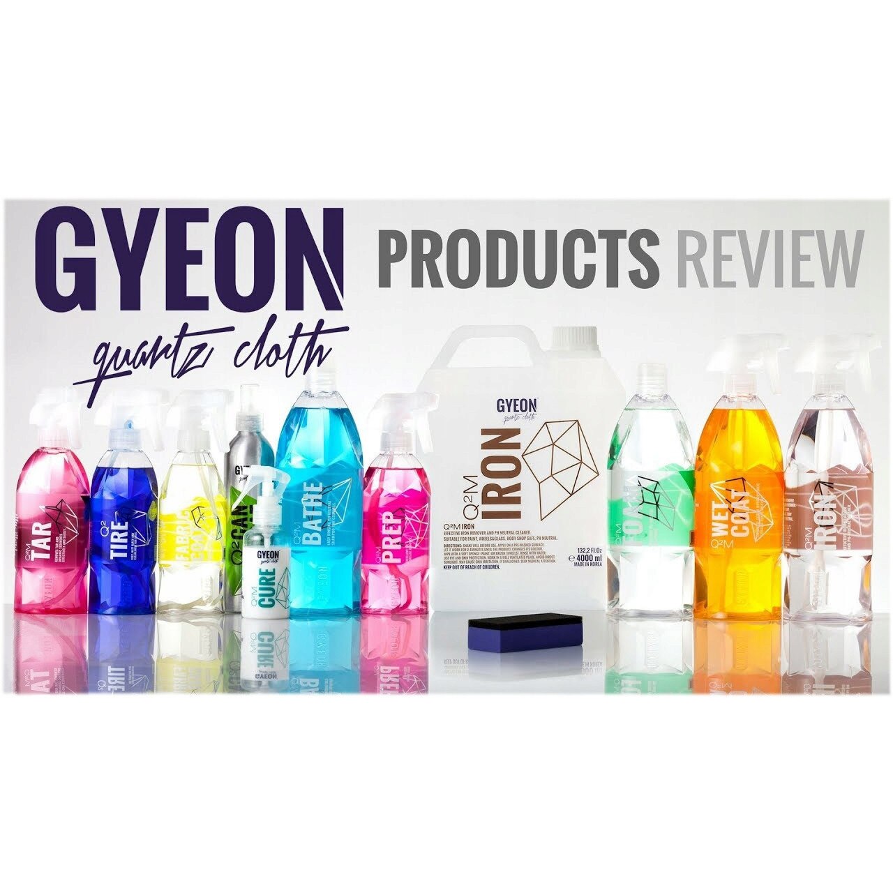 Gyeon Q2 TRIM Kit 30 мл за защита на непокрити пластмаси, хидрофобни ...