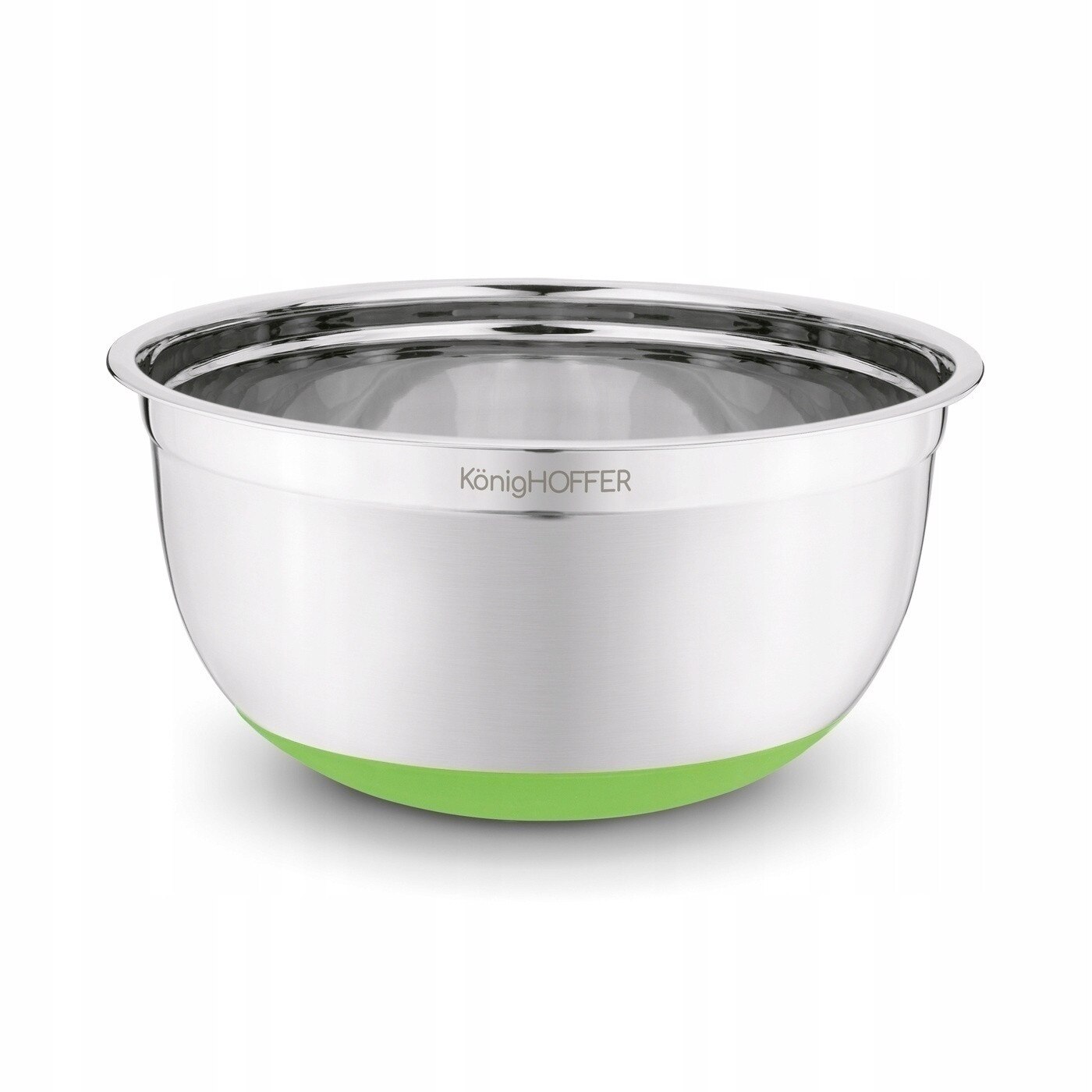 Set 4 boluri din inox cu baza antiderapanta, Konighoffer, 16x20x24x28cm ...