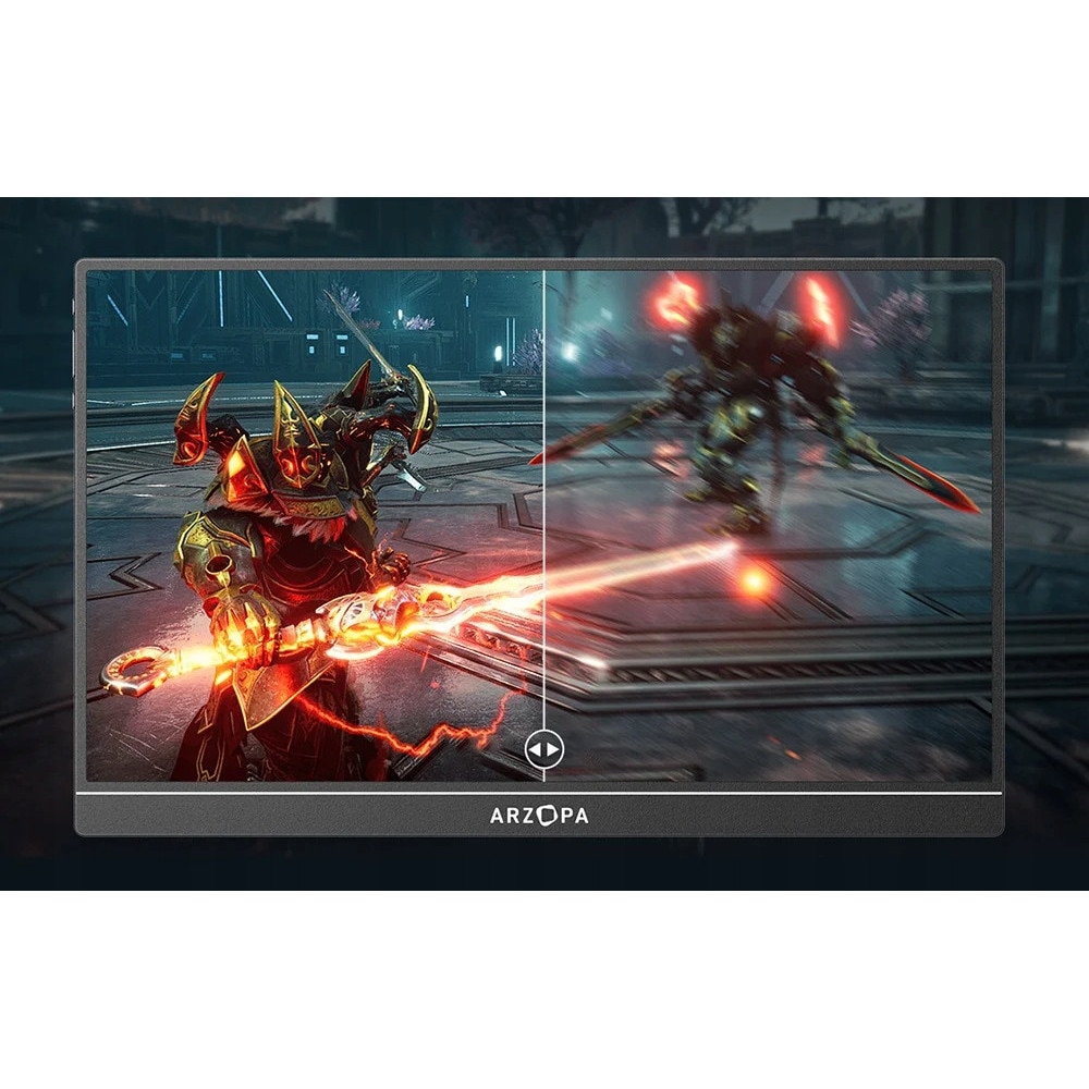 Monitor portabil Arzopa Z1FC 16,1", 144Hz, 1920x1080, HDMI, 2x USB-C ...