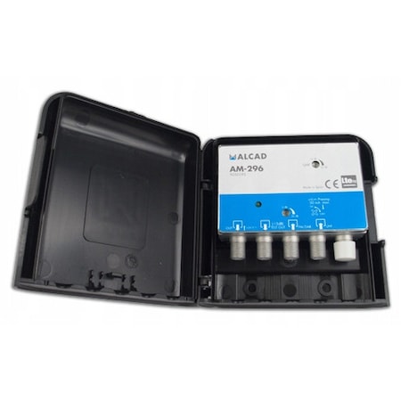Amplificator TV Alcad AM-296 24V 32dB UHF+VHF, rezistent la apa - eMAG.ro
