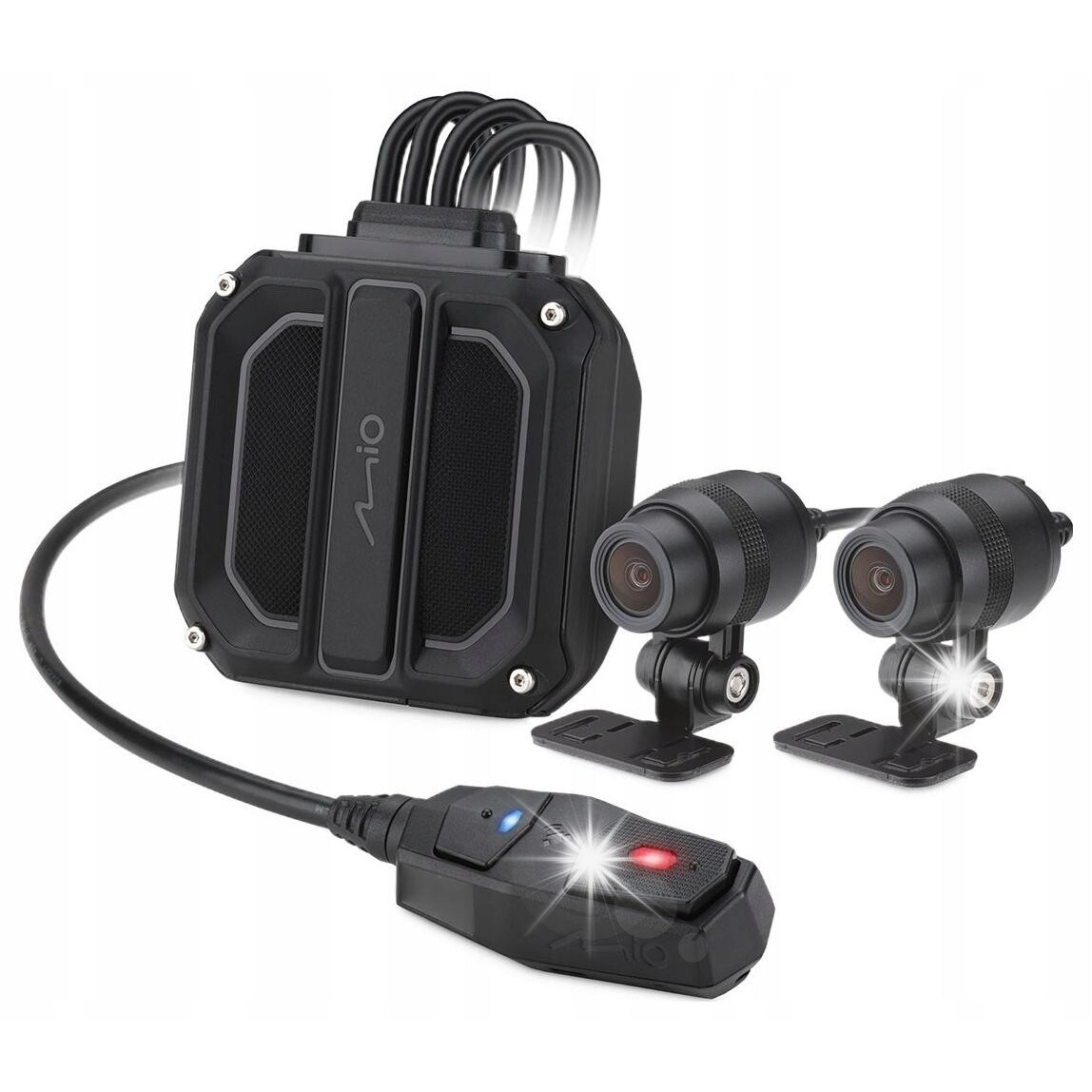 Автомобилен DVR Mio MiVue M820WD, двоен, Full HD 1080P, Wi-Fi, GPS ...