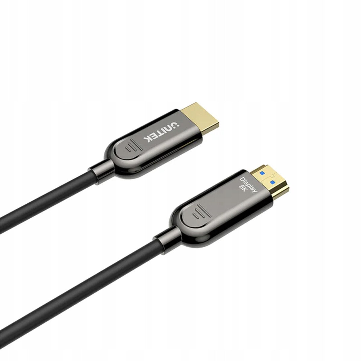 Unitek 2.1 AOC 8K 120Hz HDMI оптични кабели, 30 м, черни - eMAG.bg