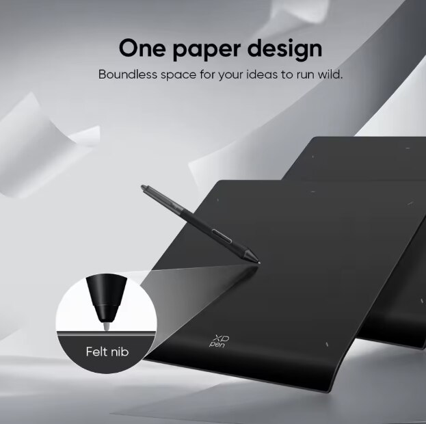 Tableta grafica XP-PEN Deco PRO MW Gen 2, 9x6", 16384 niveluri presiune ...