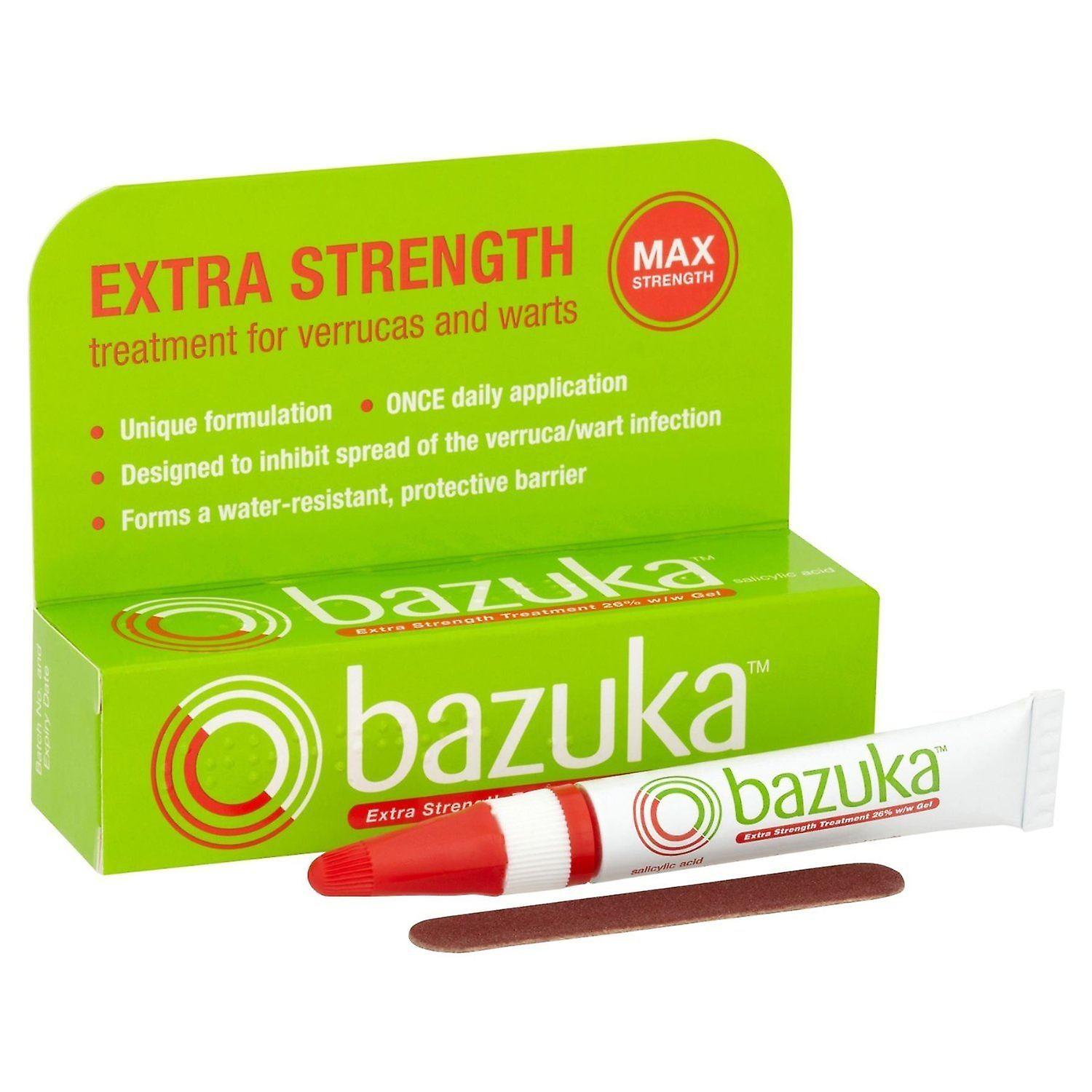 Gel tratament Bazuka Extra Strength, 6g, pentru negi, pori, calusuri ...
