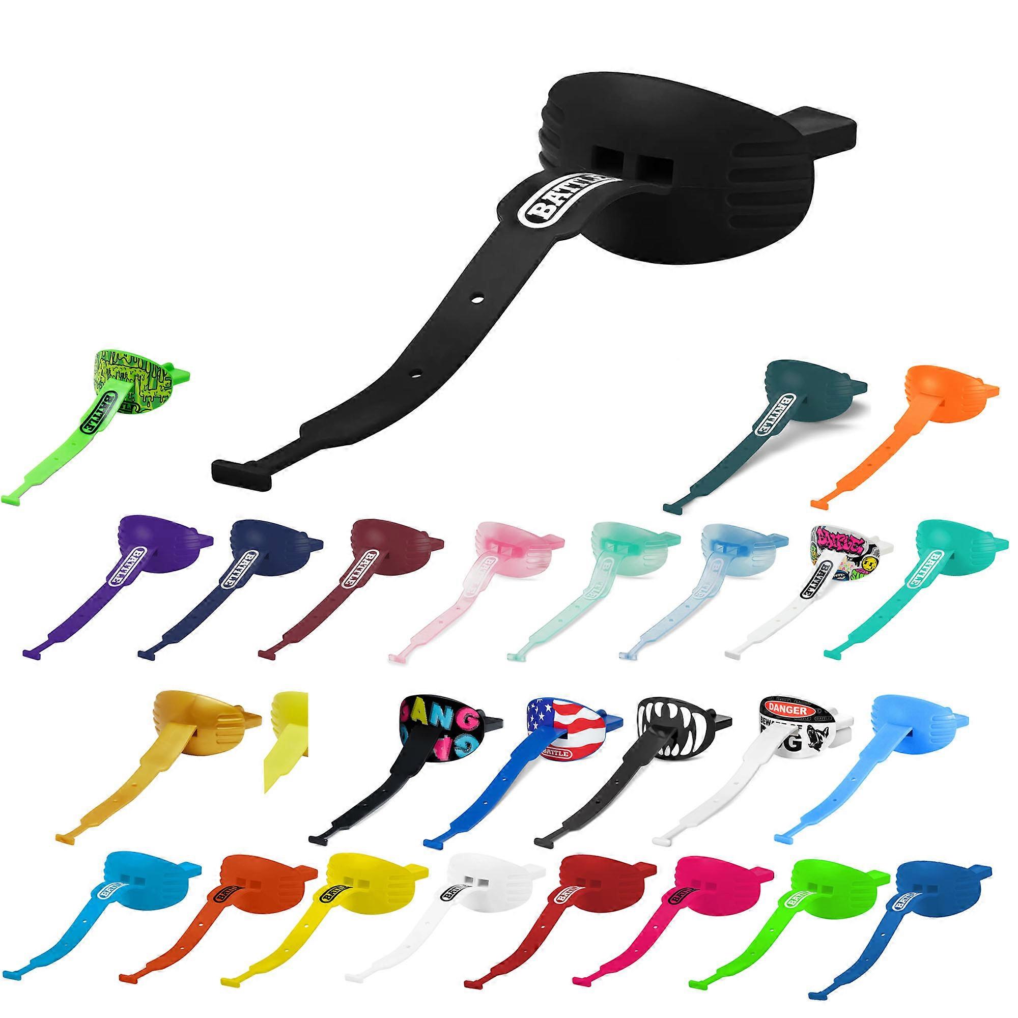 Aparatori de fotbal Speed, cu curea conectata, multicolor, o singura ...