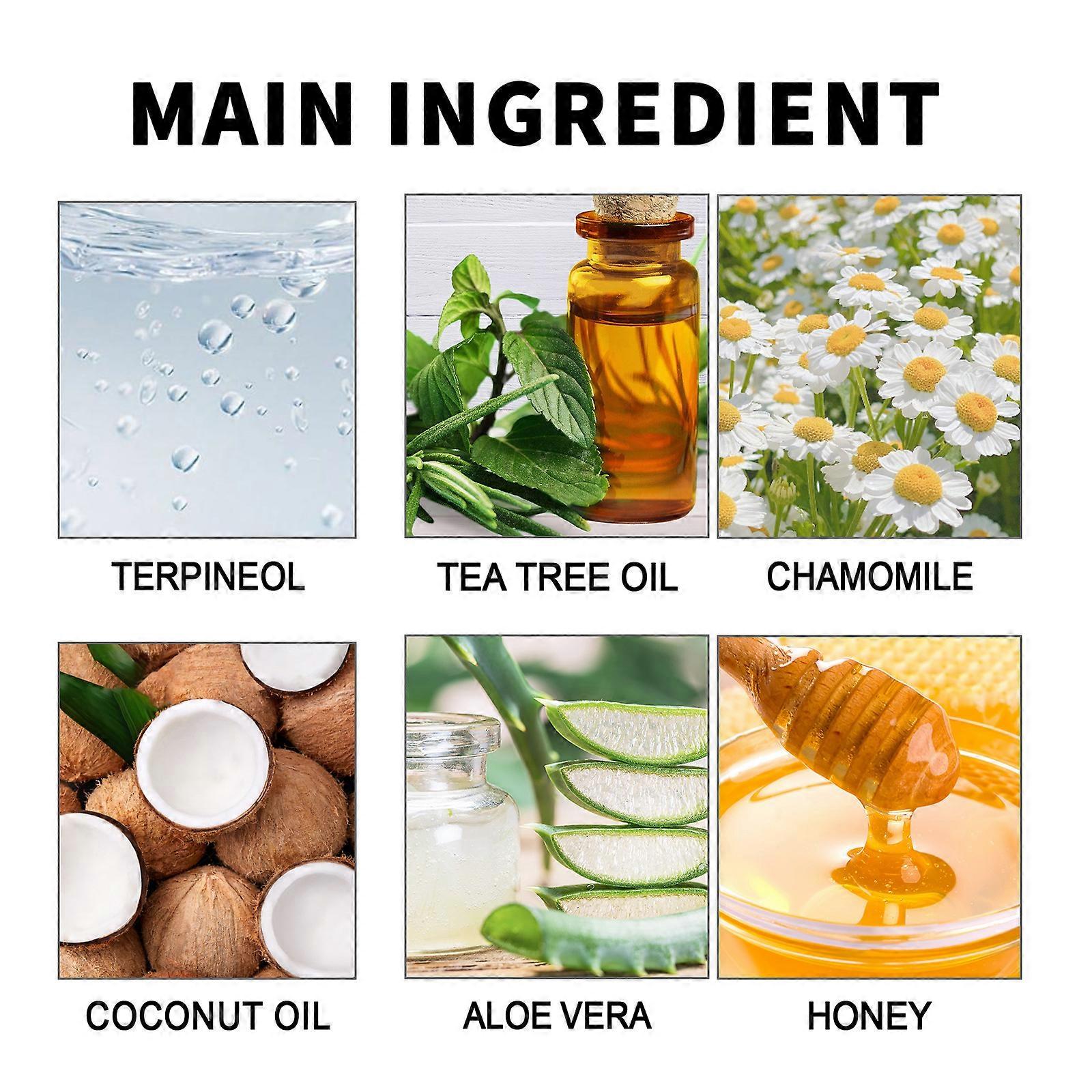 Servetele umede pentru ochi cu ulei de arbore de ceai, aloe, ulei de ...