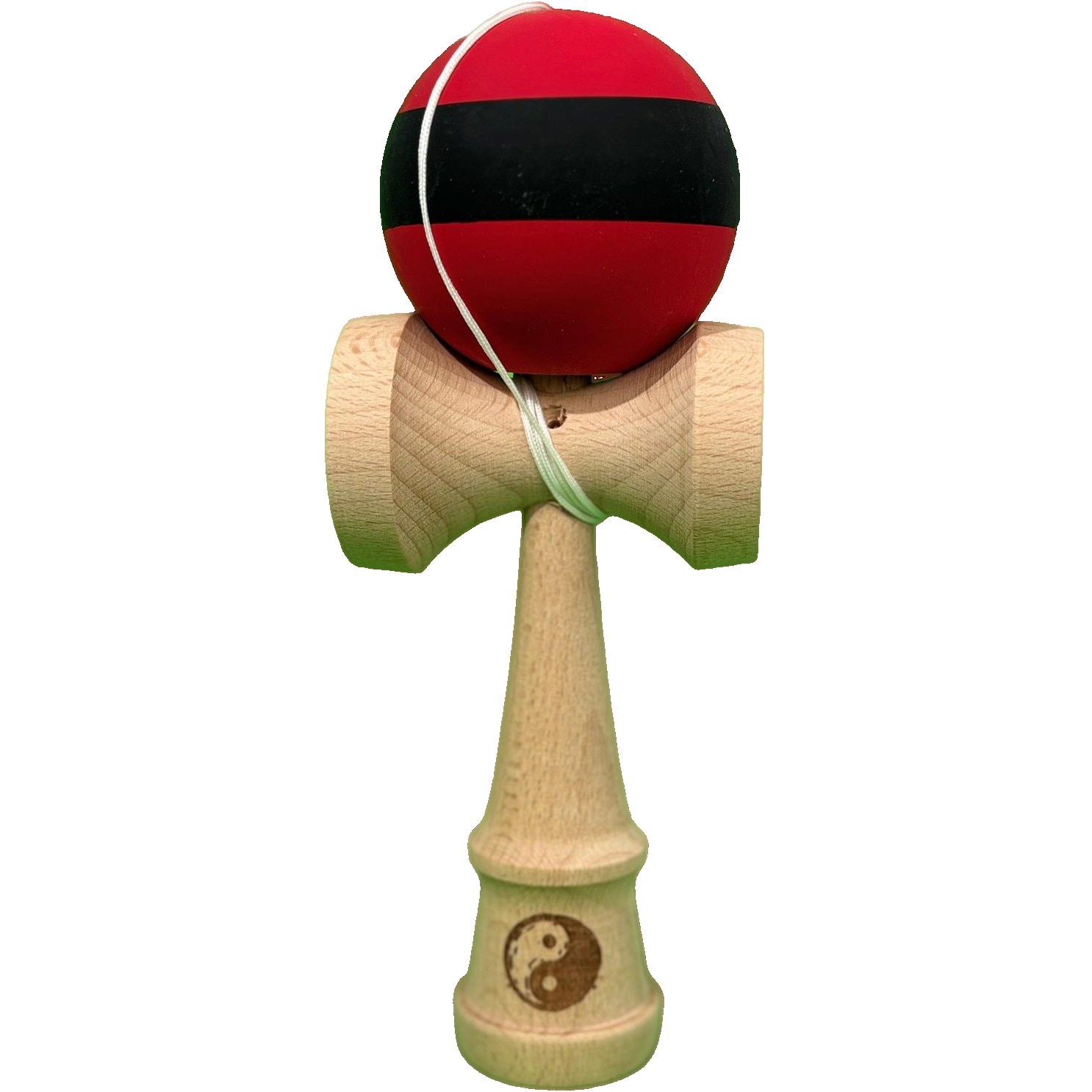 Kendama X Originala, Profesionala, Flippy, din Lemn, Rubber Grip, 18 cm ...