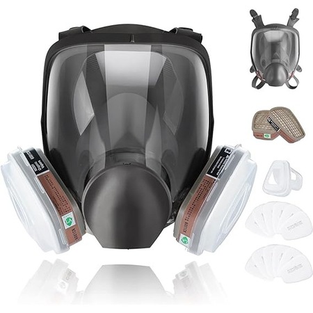 Set Masca de protectie reutilizabila, Masca de gaze anti-praf cu ...