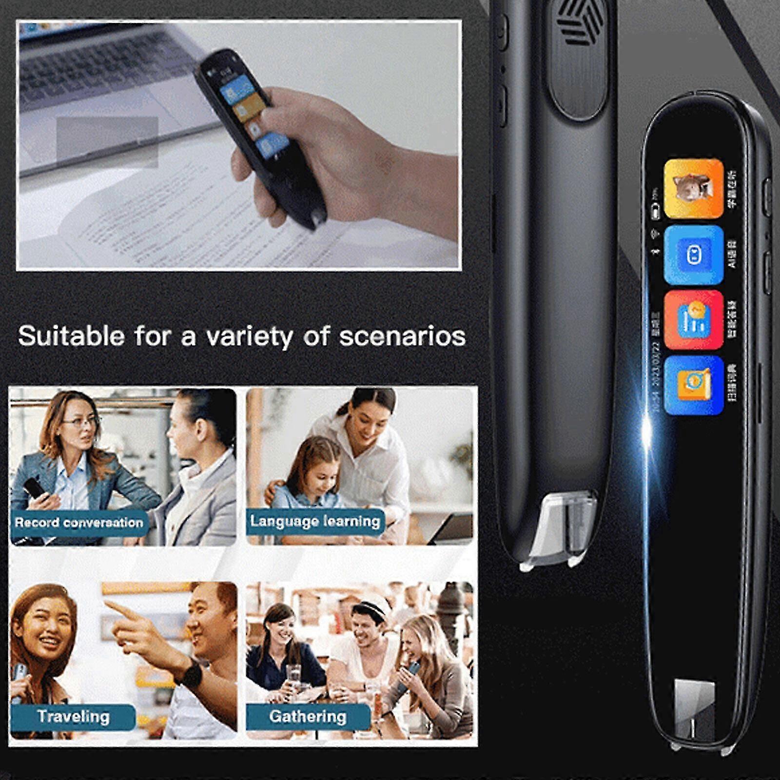 Pix scanner Scan Sense, roz, ecran mare, utilizare offline - eMAG.ro