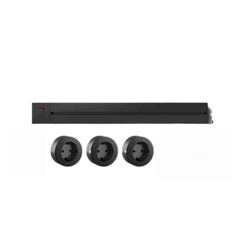 Prize cu Montare pe Perete, cu 3x Adaptoare Mobile Incluse, 50cm, 220V ...