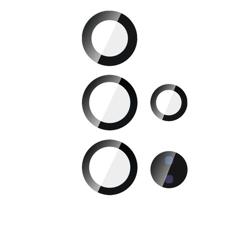 5 bucati lentile de sticla pentru camera spate, cu adeziv pre-aplicat ...