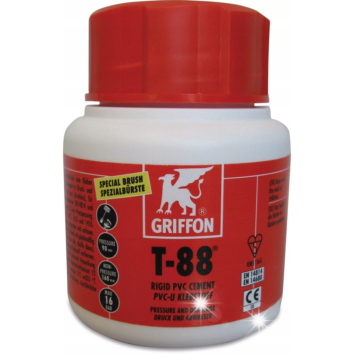 Adeziv Lipire Tevi PVC Griffon T-88, 1L, certificat KIWA - eMAG.ro